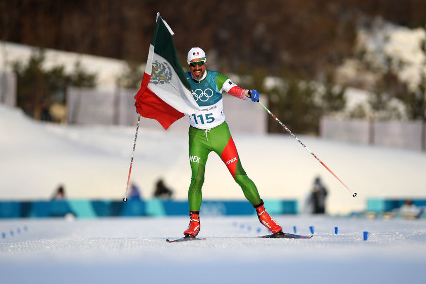 German Madrazo, el mexicano que aprendió a esquiar hace un año y cruzó ...