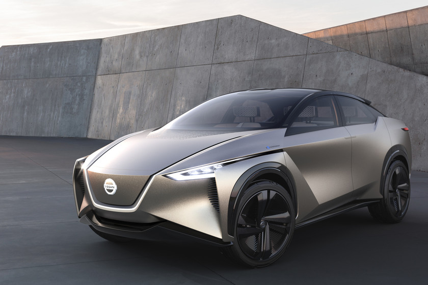 Nissan IMx Kuro concept debut en el Auto Show de Ginebra 2018