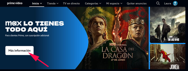 Max ha aterrizado en Prime Video: cuánto cuesta, qué incluye y cómo ...