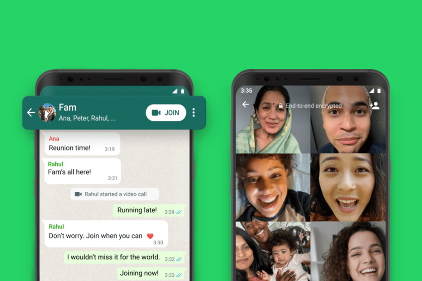 WhatsApp ya nos permite unirnos a llamadas en curso desde el chat de un ...