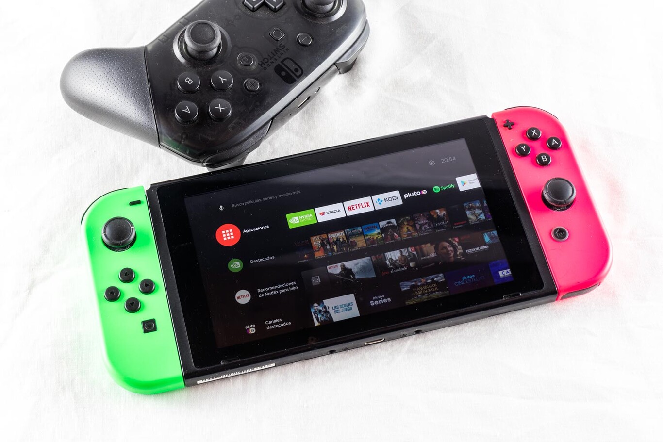 Probamos Android TV en la Nintendo Switch: consola portátil, de ...