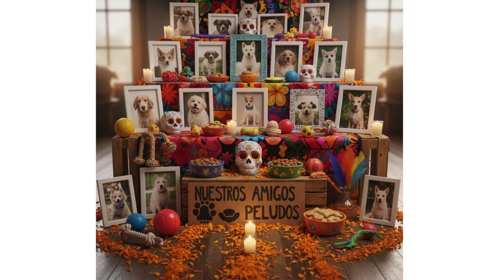 Cómo armar un altar de muertos para tu perro o gato: qué día se celebra ...