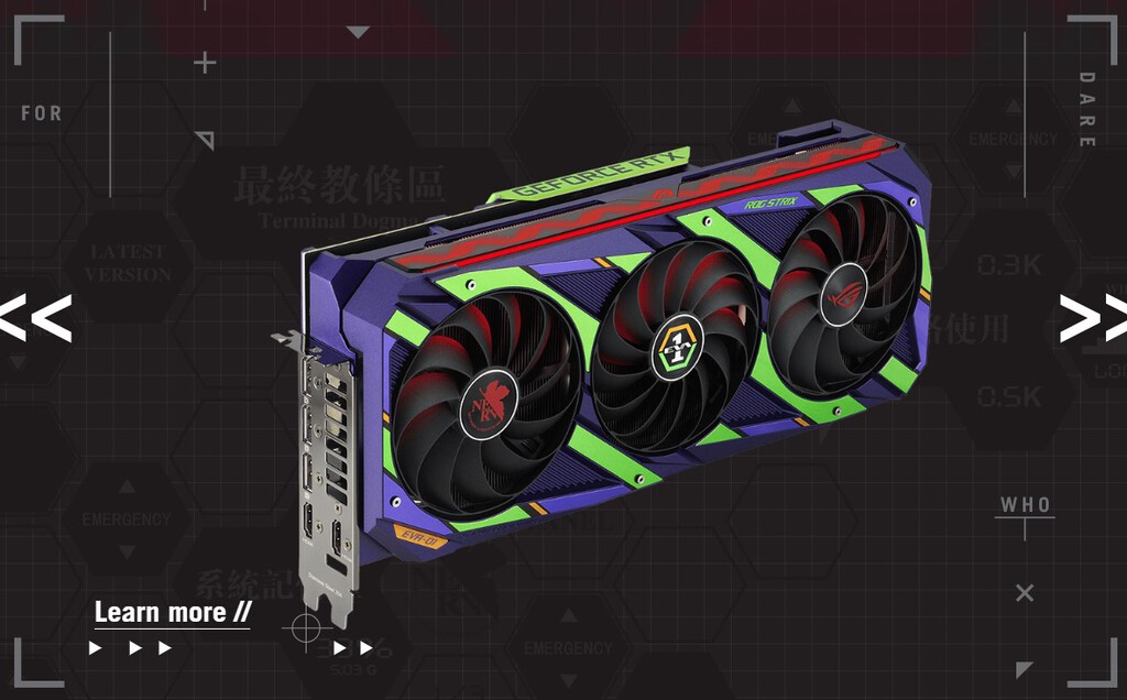 Evangelion x ROG: Asus luce su espectacular línea de componentes y ...