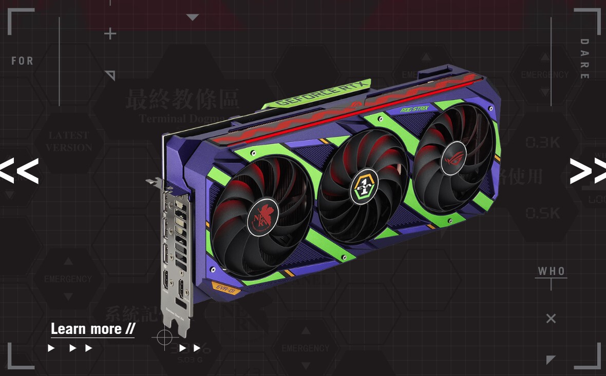 Evangelion x ROG: Asus luce su espectacular línea de componentes y ...