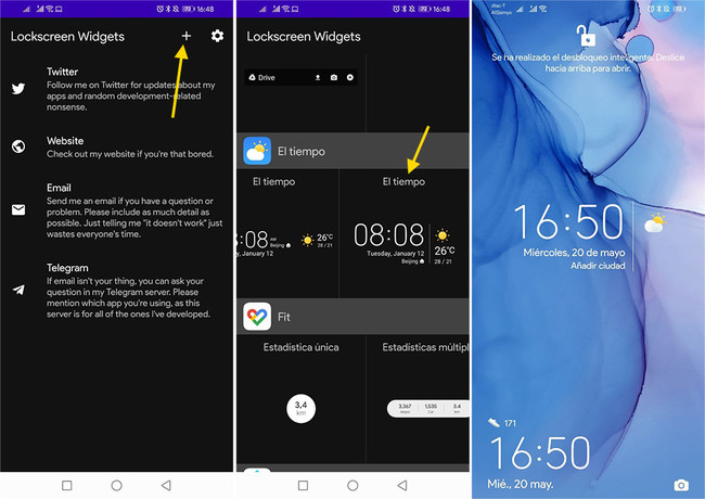 Cómo usar widgets en la pantalla de bloqueo de Android con 'Lockscreen ...