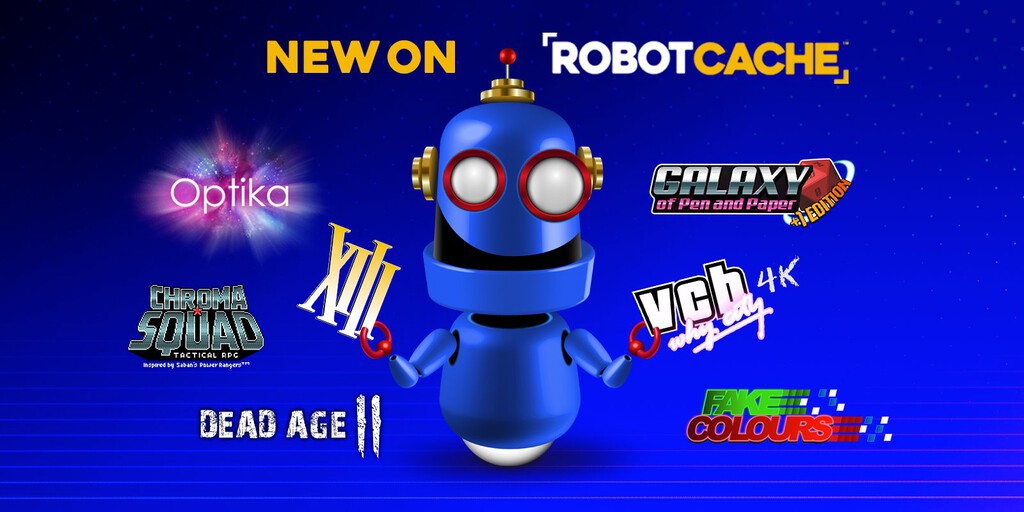 Disfruta el Free Games Festival en Robot Cache con 3 juegos gratis: compra, juega y vende tus ...