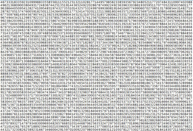 Tenemos nuevo número primo: tiene más de 23 millones de dígitos y es el ...