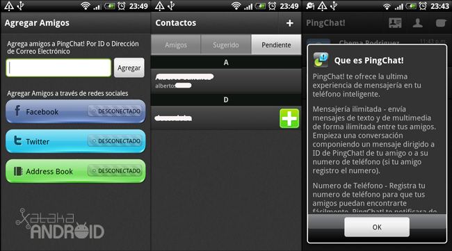 Especial programas para chatear: PingChat