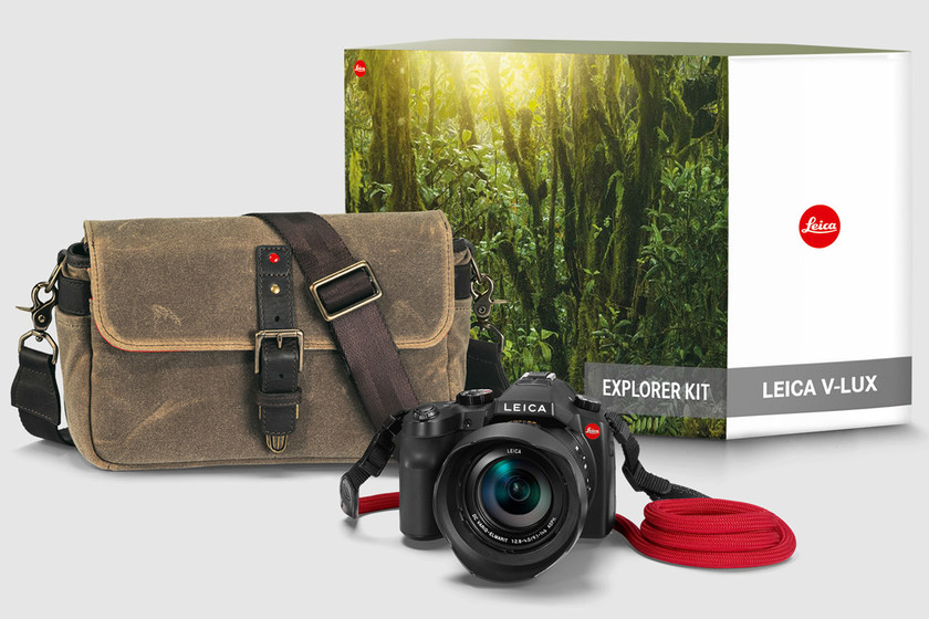 Kit Leica V-Lux Explorer conjunto de cámara bolsa y correa de diseño ...