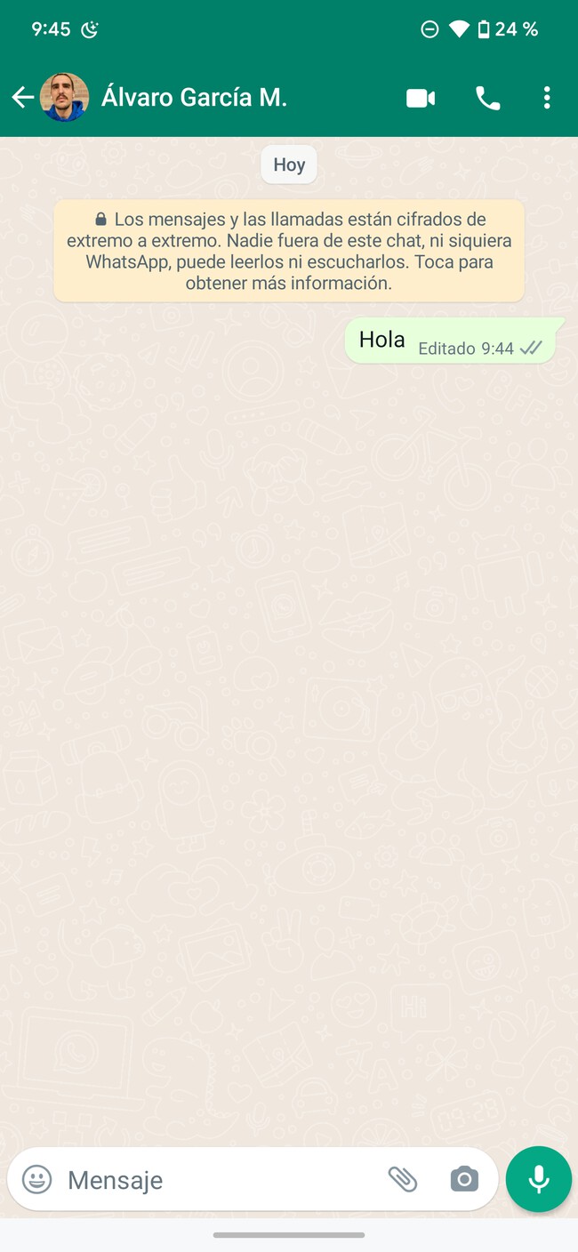 Cómo editar los mensajes de WhatsApp para modificar o corregir los que has enviado