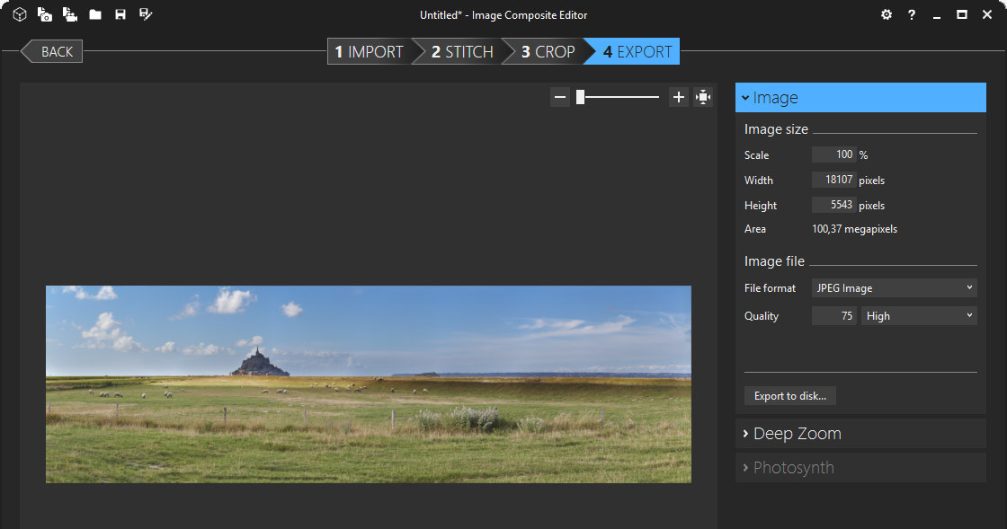 Image Composite Editor