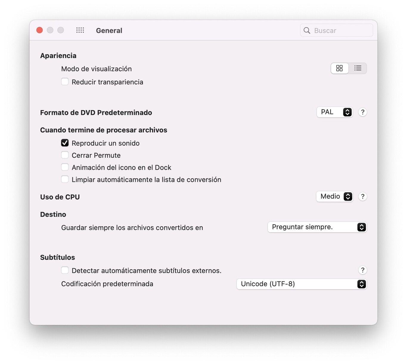 Permute, análisis: convertir audio y vídeo en nuestro Mac es tan fácil como arrastrar y soltar