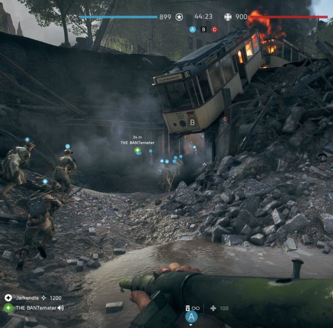 La reinterpretación del mapa Operación Metro en Battlefield V, una ...