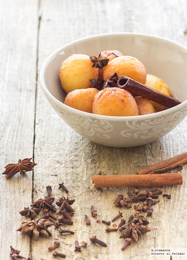 Gulab jamun. Receta de postre hindú