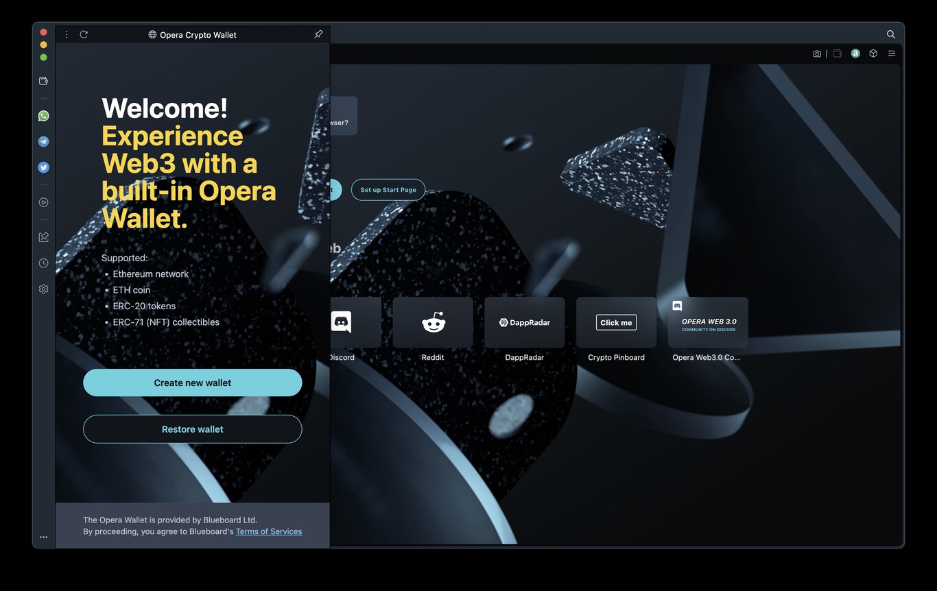 Un vistazo a Opera Crypto Browser, un "navegador Web3" que nos prepara ...