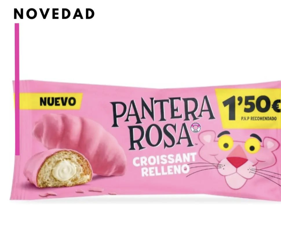 La Pantera Rosa también se atreve a mancillar al croissant con un nuevo ...