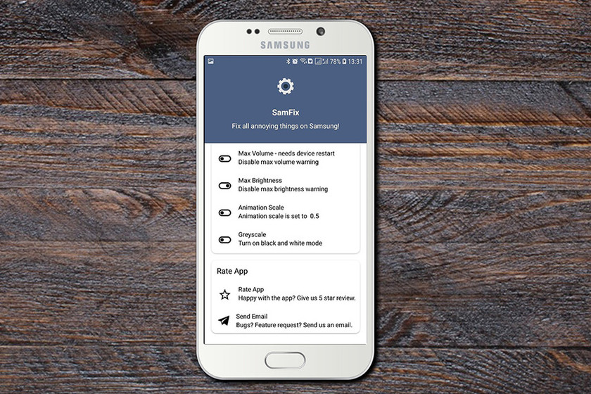 SamFix, una pequeña utilidad para personalizar la interfaz de Samsung