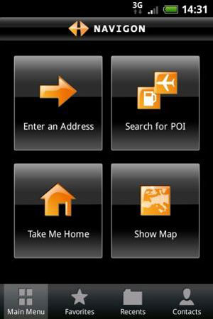 NAVIGON MobileNavigator European Edition para Windows Mobile y Android
