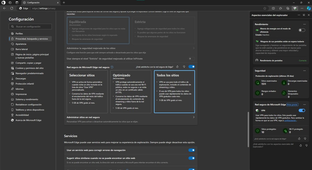 Microsoft lo ha conseguido. La VPN gratis de Edge me ha convencido ...