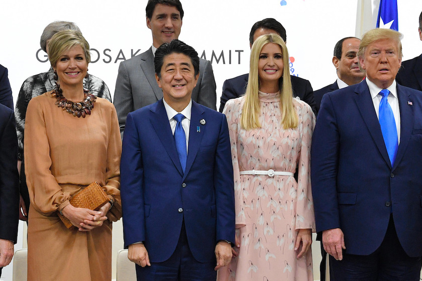 Máxima de Holanda e Ivanka Trump, duelo de estilo en un acto sobre el ...