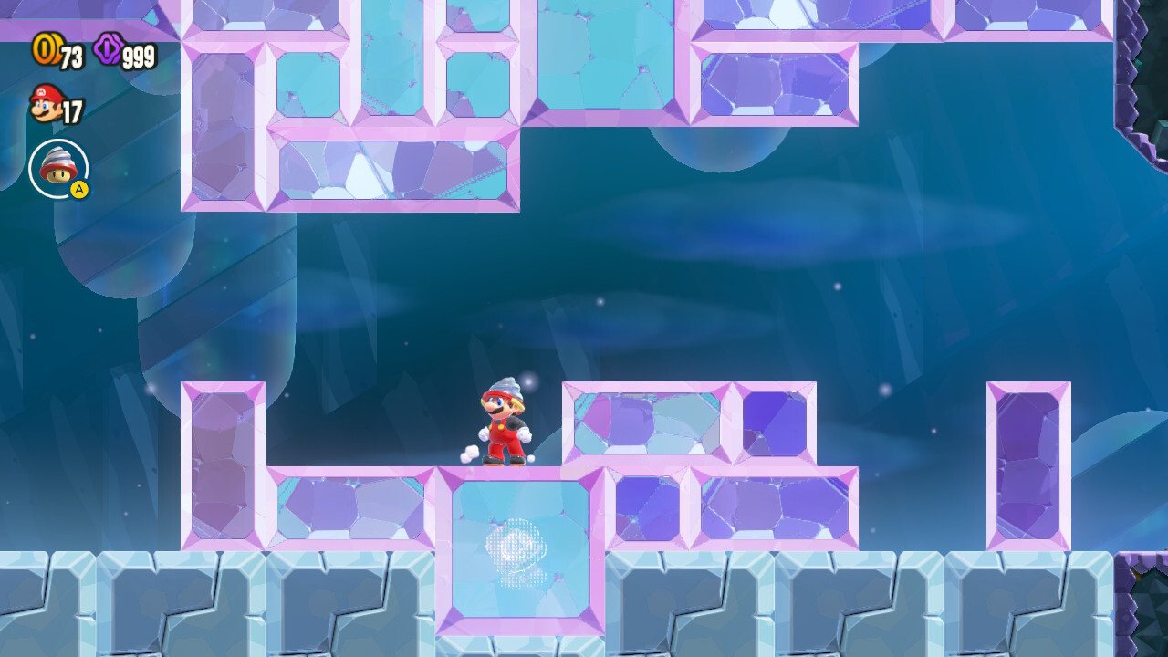 La cueva de los bloques gema al 100% en Super Mario Bros. Wonder ...