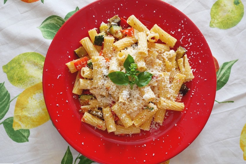 Pasta vegetariana de mediados de verano: el plato ideal para aprovechar ...