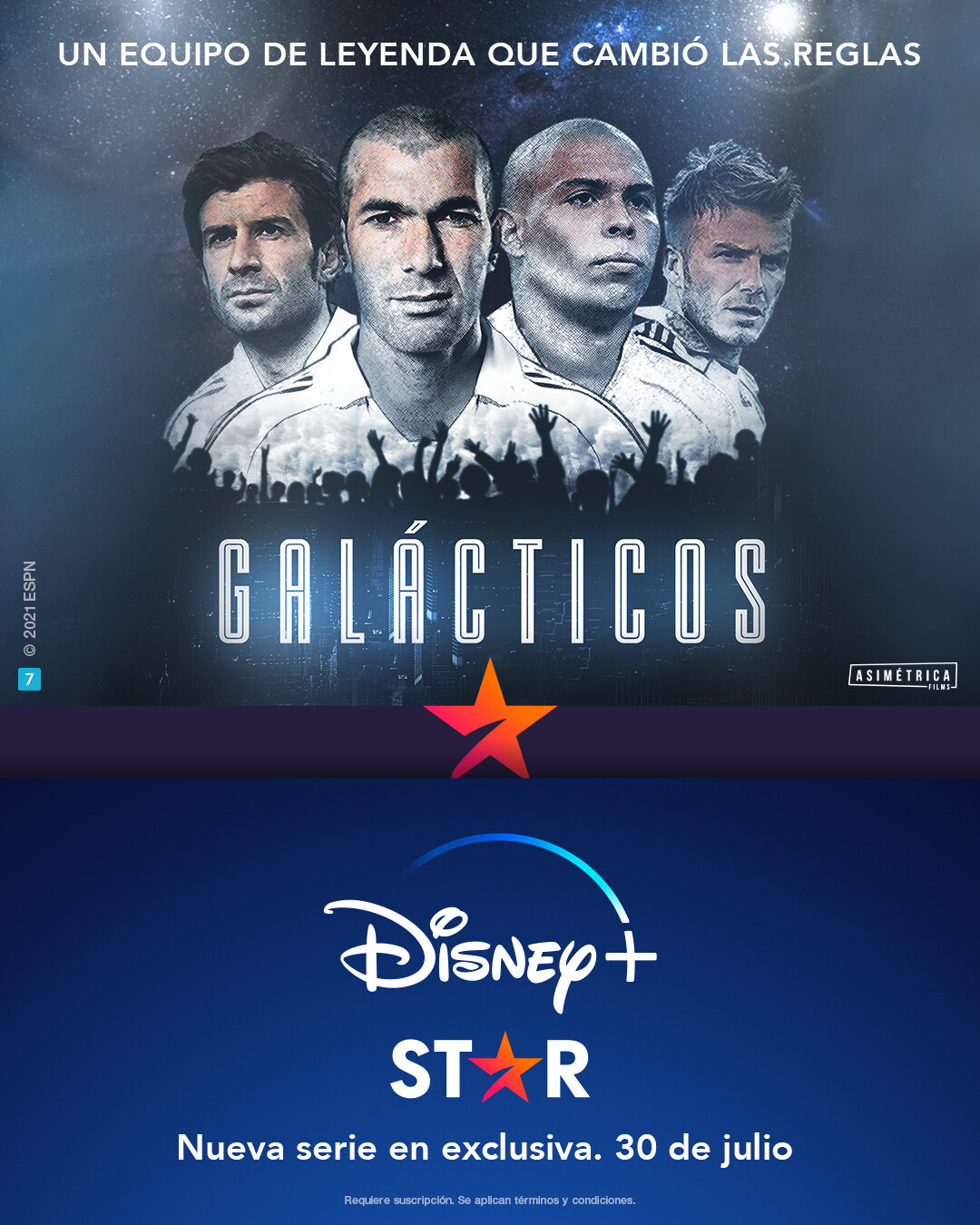 'Galácticos': tráiler y fecha de estreno en Disney+ de la historia ...