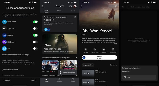 La nueva Google TV llega ahora también a los iPhone y iPad con ...