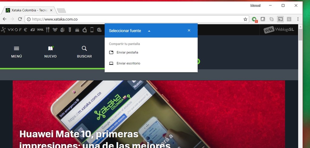 Cómo hacer screen mirroring desde tu PC hacia tu televisor usando un ...