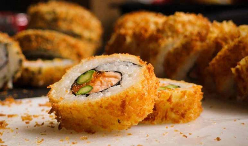 Cómo hacer sushi empanizado. Receta sencilla, crocante y deliciosa