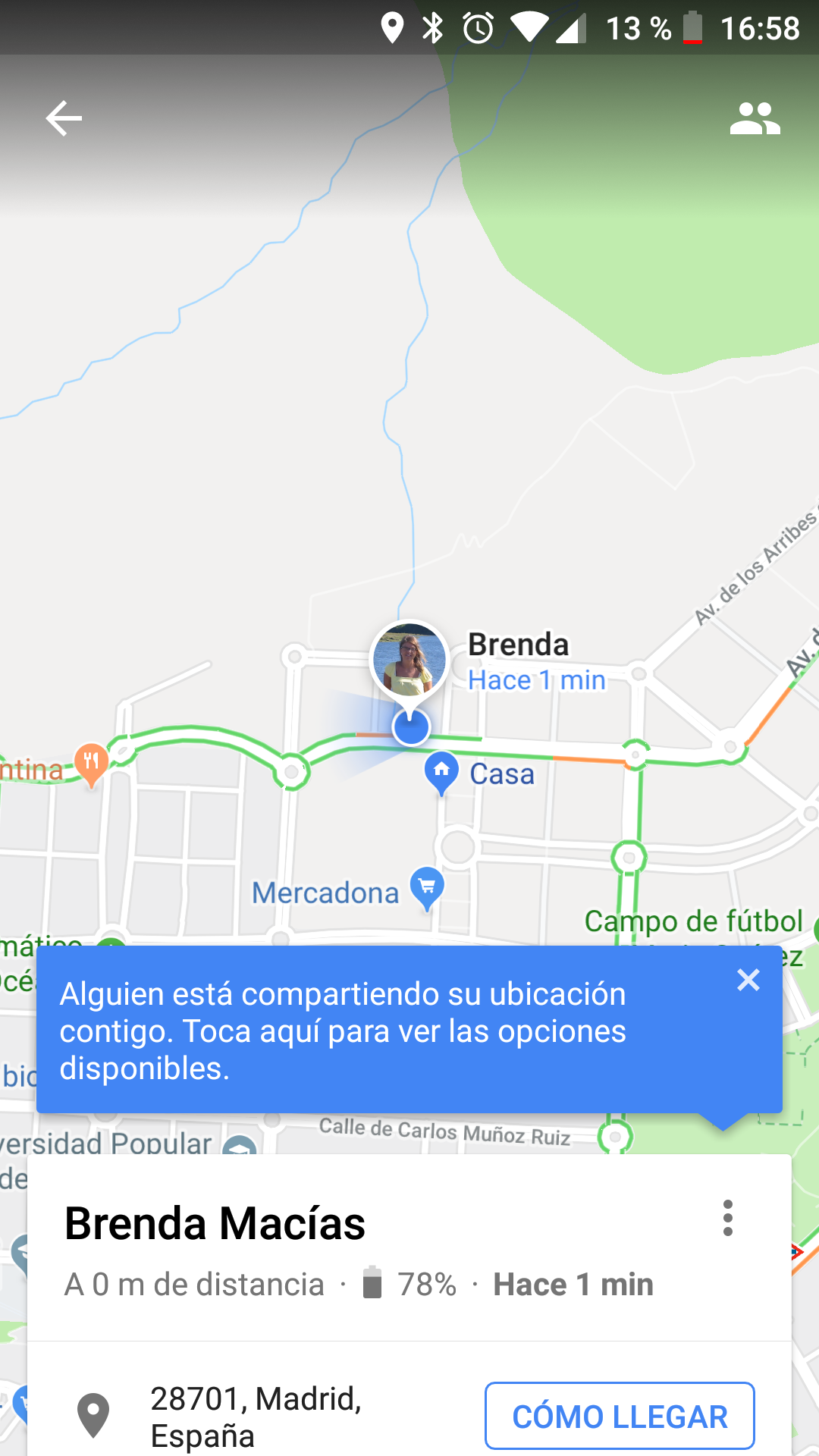 Cómo compartir tu ubicación de forma permanente en Google Maps