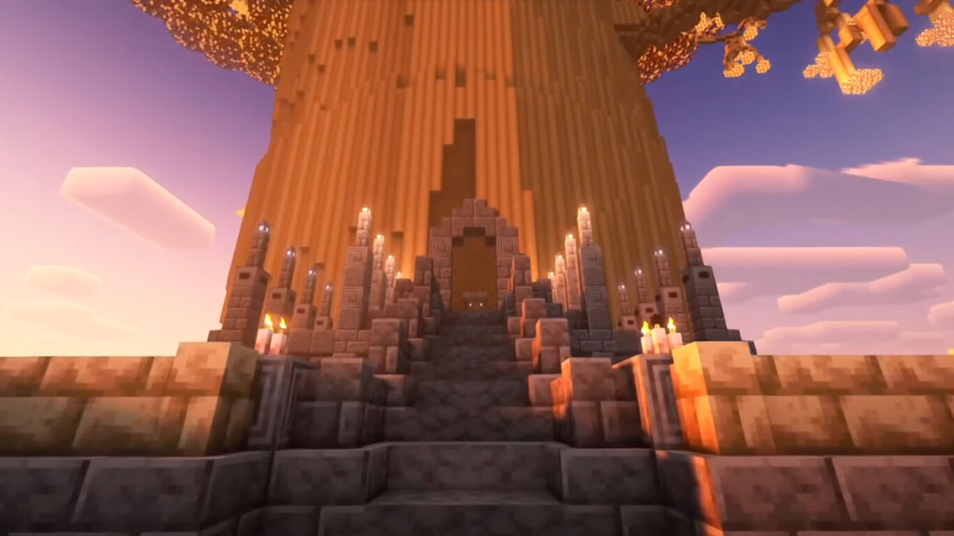 He regresado a las Tierras Intermedias de Elden Ring, pero esta vez en un increíble Mod de Minecraft