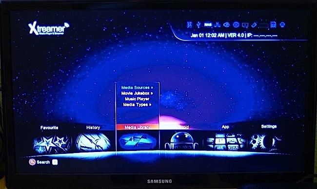 Xtreamer Prodigy Black, mediacenter con TDT y disco duro interno