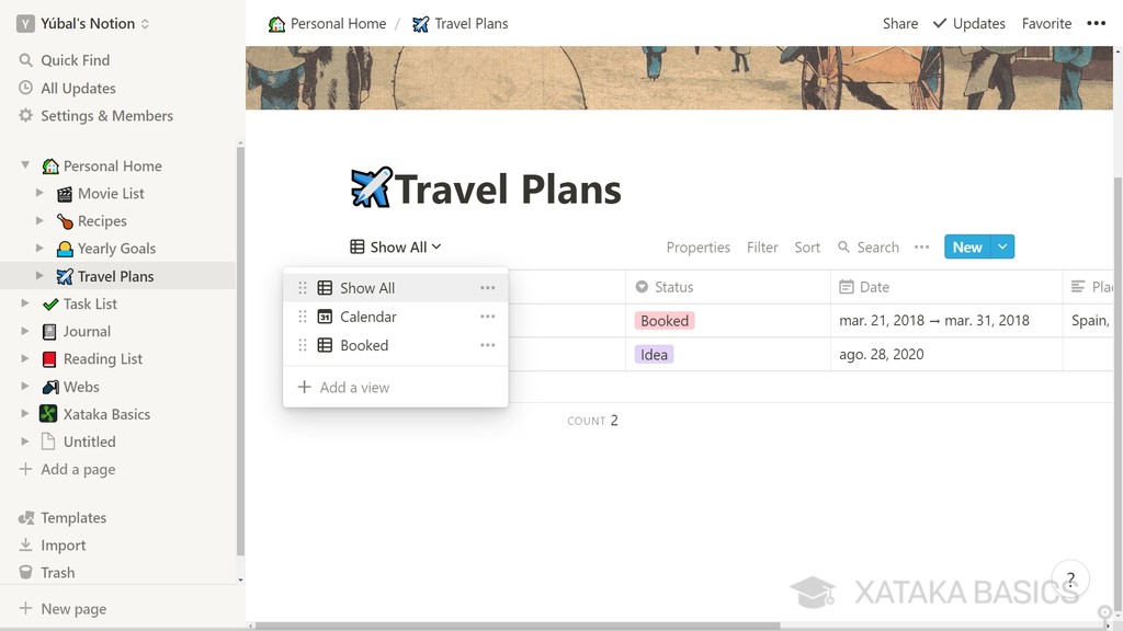 Notion: 27 trucos y funciones para exprimir al máximo esta navaja suiza de productividad personal