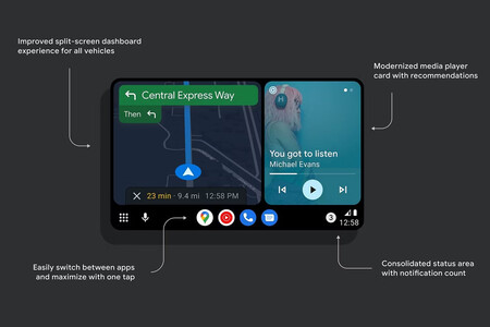 El mayor rediseño de Android Auto ya está aquí: Google empieza a activar Coolwalk