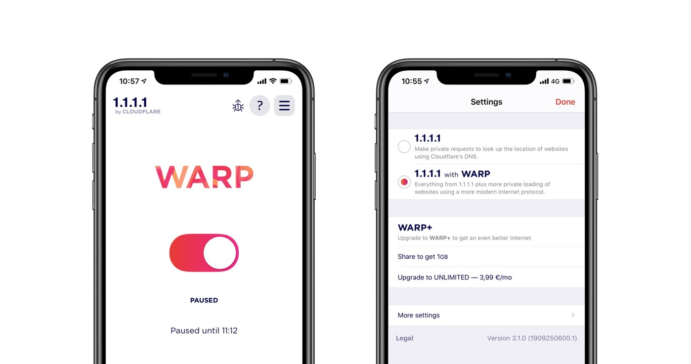 Ya disponible WARP: el VPN para iOS gratuito y seguro de Cloudflare