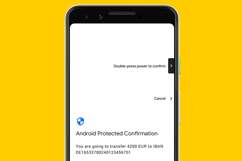 Android Protected Confirmation, un sistema de seguridad de Android Pie ...