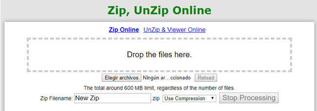 Siete páginas para descomprimir archivos ZIP y archivos RAR online