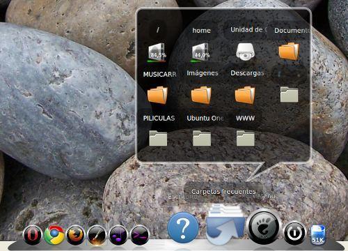 Cairo Dock, interesante dock para linux