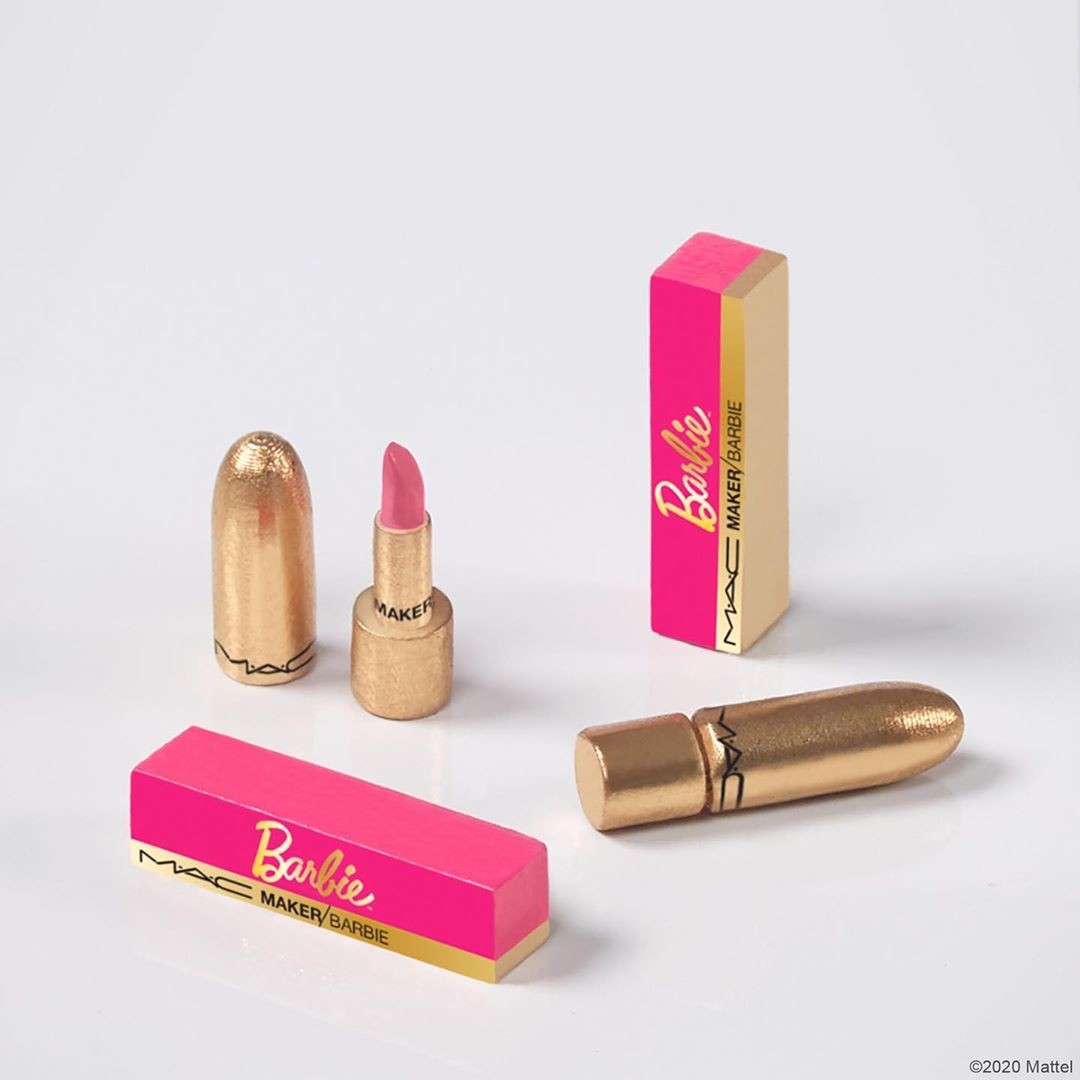 MAC y Barbie lanzan una preciosa barra de labios rosa, de las que ...