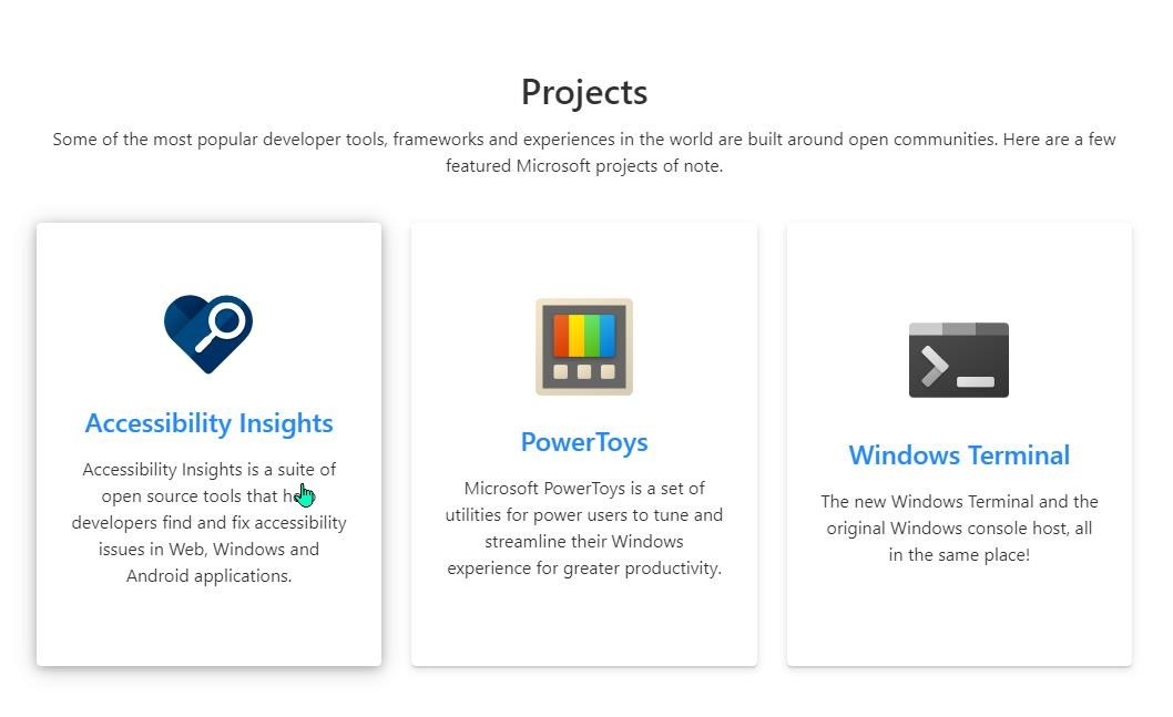 Microsoft lanza una nueva web donde pone a mano todos sus recursos y proyectos open source