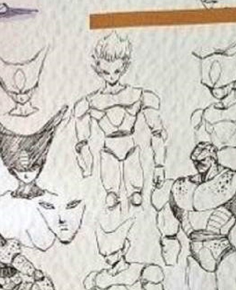 Dragon Ball Z: así eran los primeros diseños de Cell descartados por ...