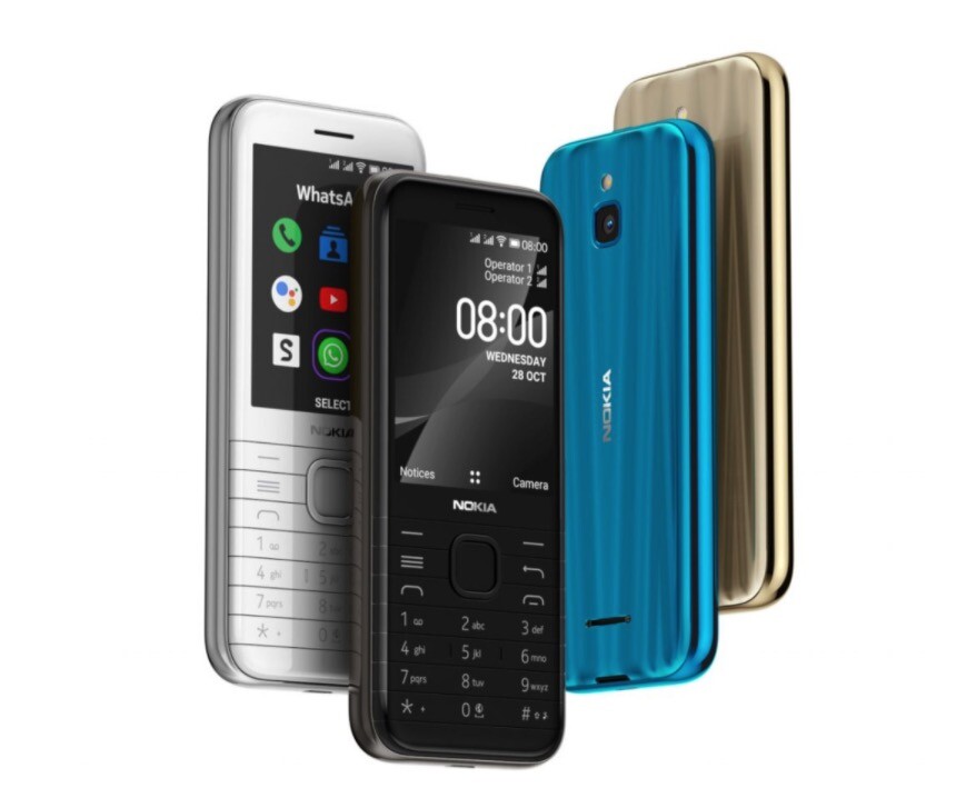 Nokia 6300 4G y Nokia 8000 4G: características, precio y ficha técnica