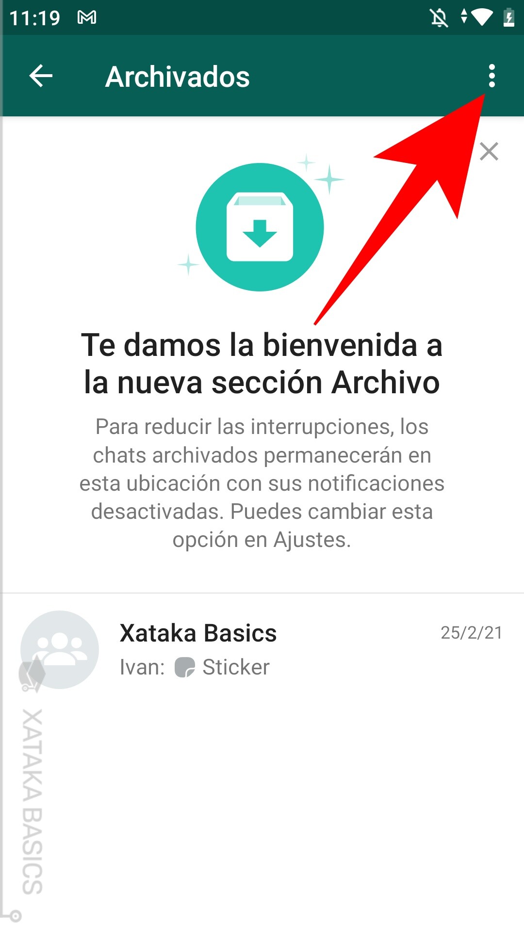 Cómo mantener los chats archivados en WhatsApp