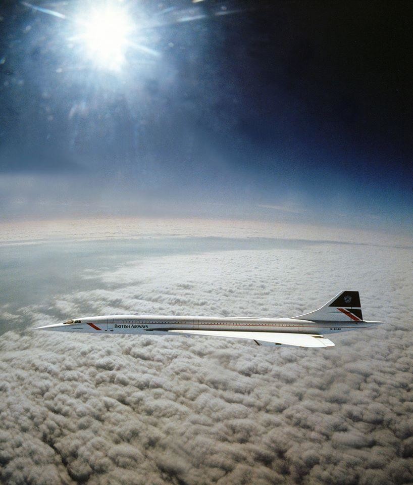 Esta Es La nica Fotograf a Que Tenemos De Un Concorde Volando A Mach 2