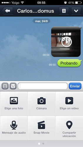Line se actualiza con videollamadas y vídeos cortos al estilo Vine