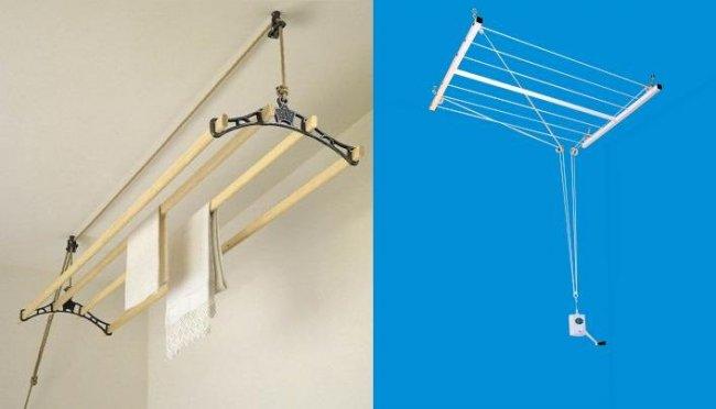 Tendedero de techo. ¿Victoriano o moderno?