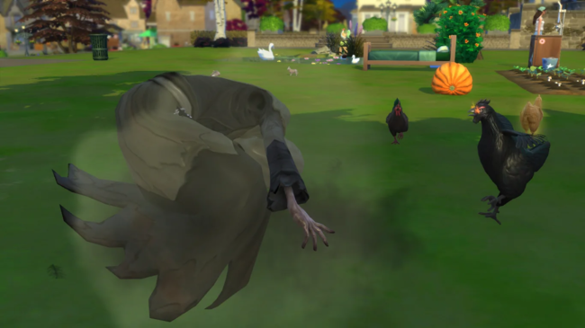 En Los Sims 4 puedes conseguir un Gallo de Peleas Malvado y coser a ...