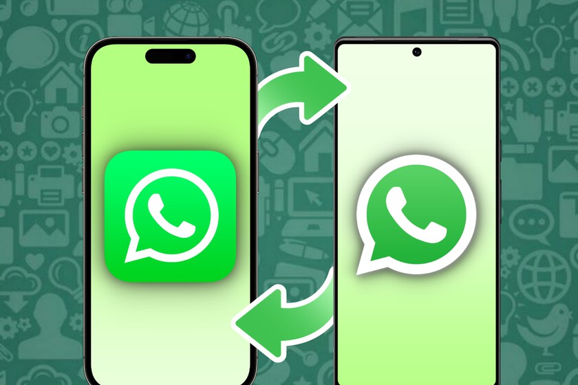 Transferir chats de WhatsApp de iOS a Android y viceversa: móviles en ...