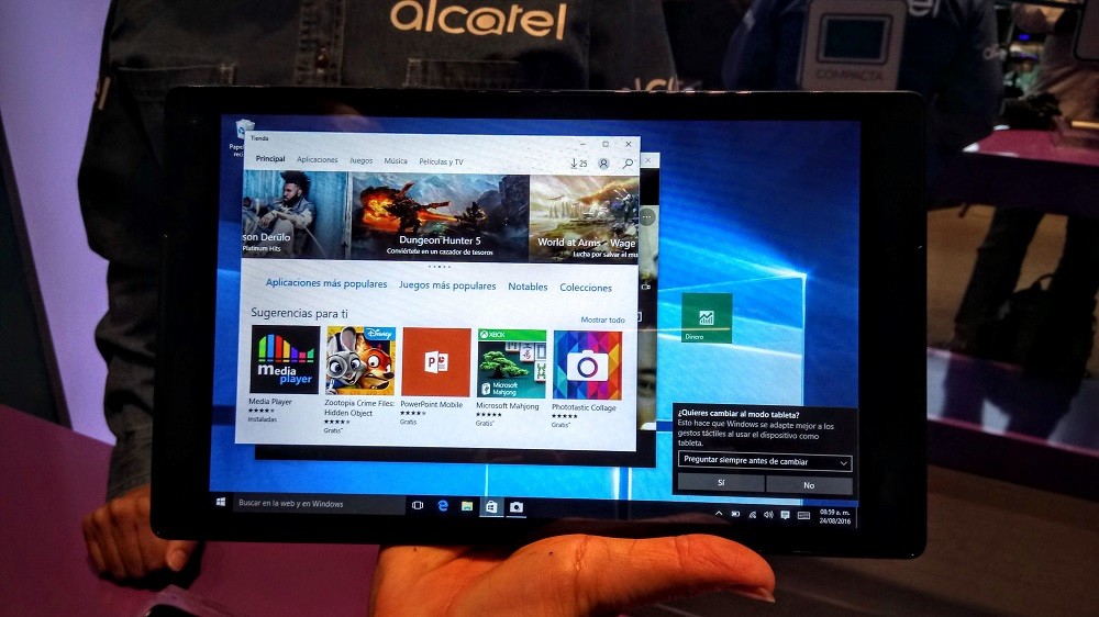 Alcatel 10 PLUS 2-en-1, primeras impresiones